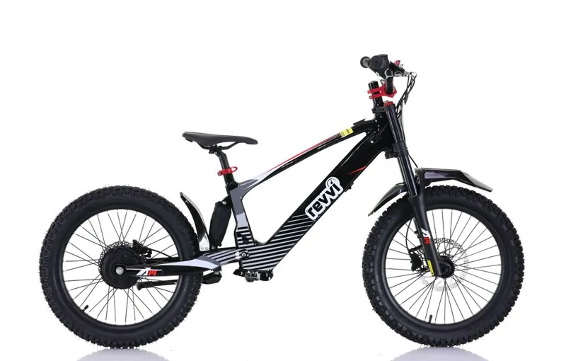 Revvi 20 inch electric balance bike in black