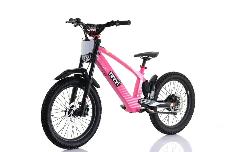 Revvi 20 inch electric balance bike in pink- Midlands MTB